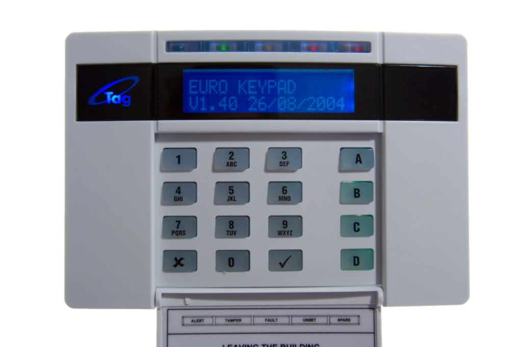 Pyronix Wired Euro Contemporary Keypad EUR-064CL - Medway Security ...