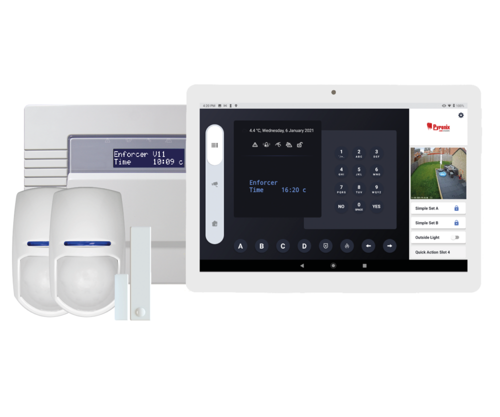 Pyronix Enforcer Kit 2 With Android Tablet ENF-TAB/KIT2-UK - Medway Security Wholesale