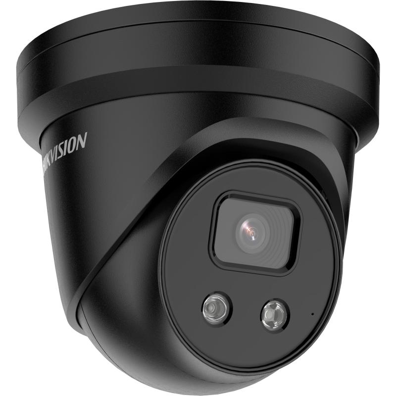 HikVision DS-2CD2346G2-IU/BLACK (2.8mm) BLACK 4MP Acusense Turret - Medway Security Wholesale