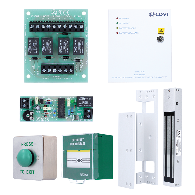 CDVI ICM-2-KIT 2-door interlock control kit - Medway Security Wholesale
