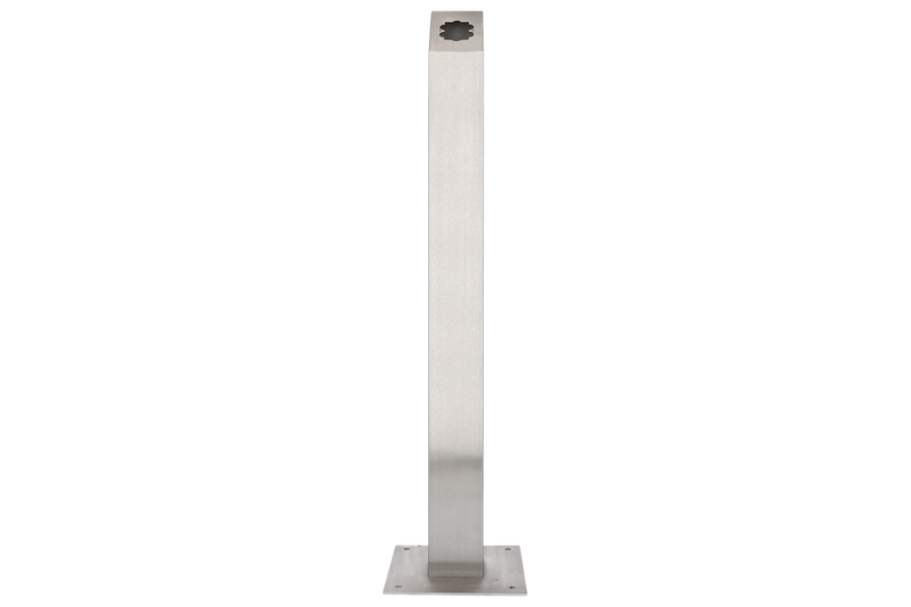 CDVI RPSS-CUT Angled top stainless steel post with UK back-box format ...