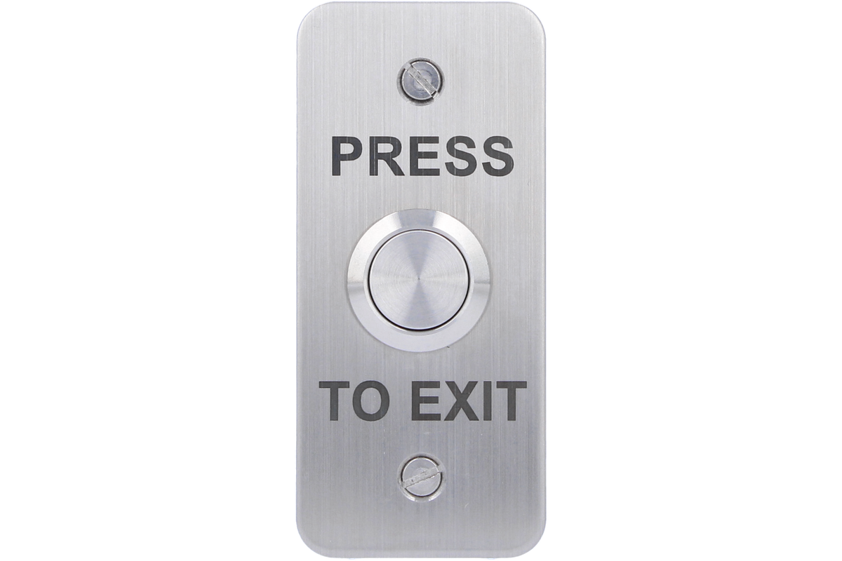 CDVI RTE-AF Stainless steel exit button, architrave, flush mount ...