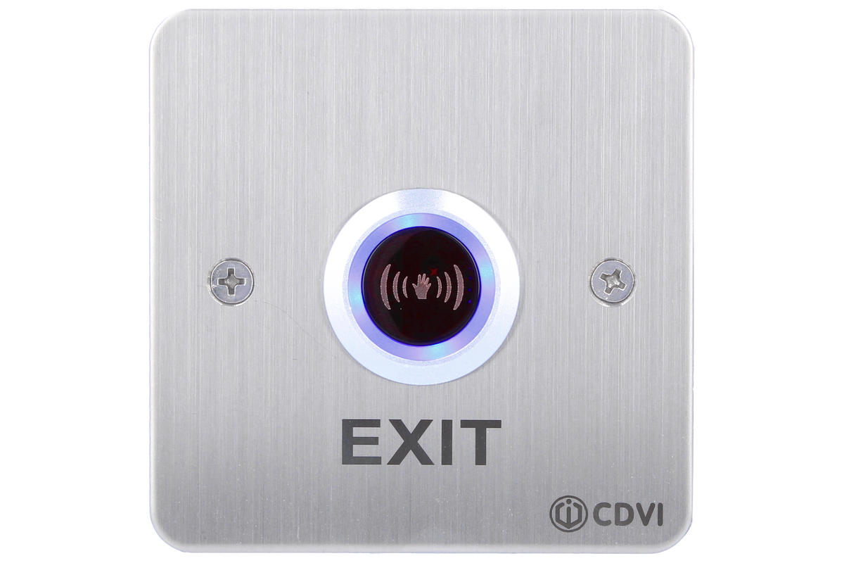 CDVI RTE-IRS Infrared exit device, square with EXIT logo, surface mount ...