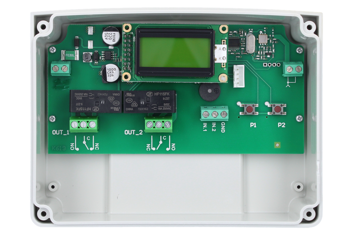CDVI RX26-XPL2P Receiver, 2 relays, 12/24Vac/dc - Medway Security Wholesale