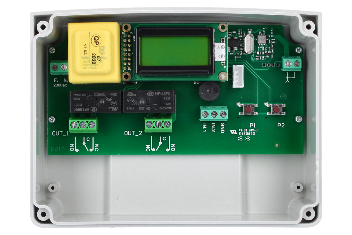 CDVI RX26-XPL2V Receiver, 2 relays, 230Vac - Medway Security Wholesale