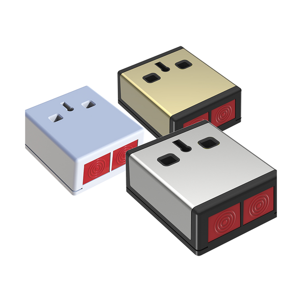 CQR Panic Button | Double Push | Grade 3 | Stainless Steel/White | Key ...