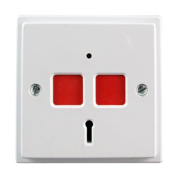 CQR Panic Button | Electronic | Grade 2/3 | White | Key Resettable ...